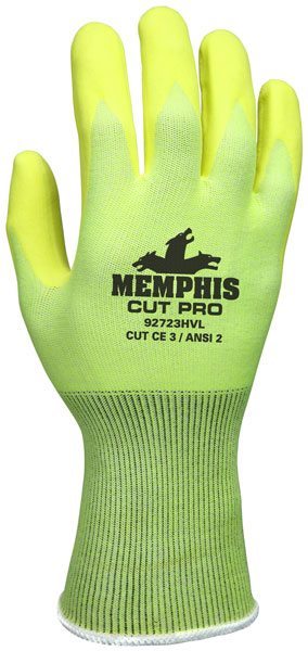 Memphis Cut Pro Hi-Viz ANSI RATED Gloves - SafetyGearPro.com