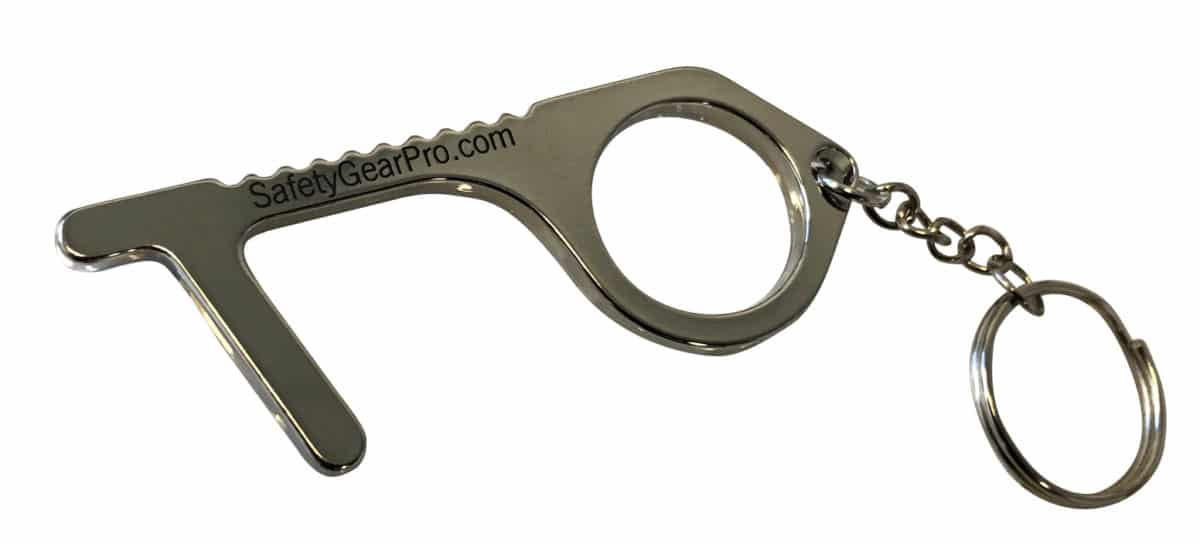 CLEAN KEY Antimicrobial Brass Hand Tool - SafetyGearPro.com