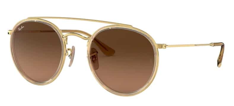 Ray-Ban RB3647N Round Double Bridge Sunglasses | SafetyGearPro.com | #1 ...