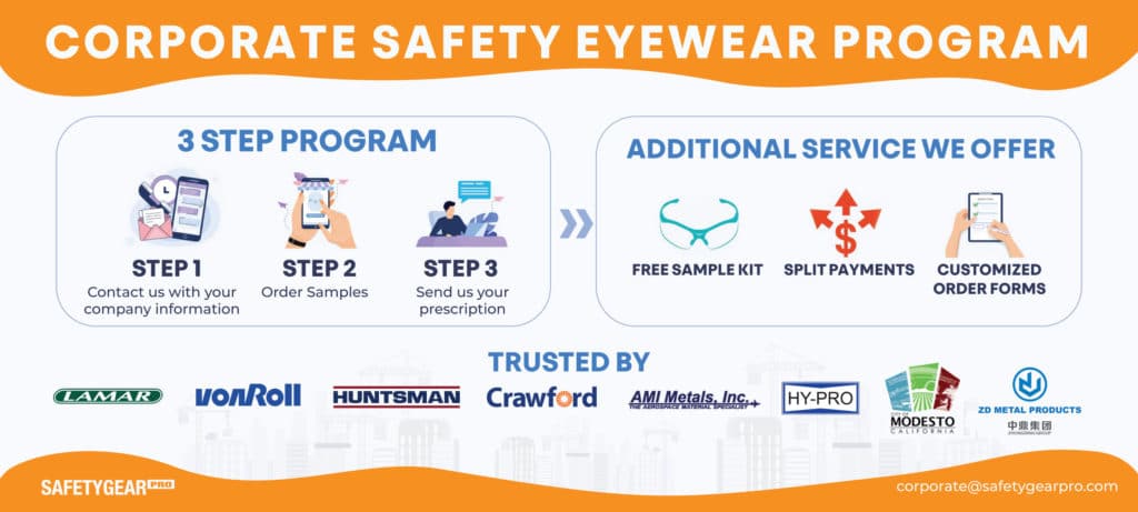 Corporate Safety Eyewear Program: Prescription Safety Glasses & Goggles