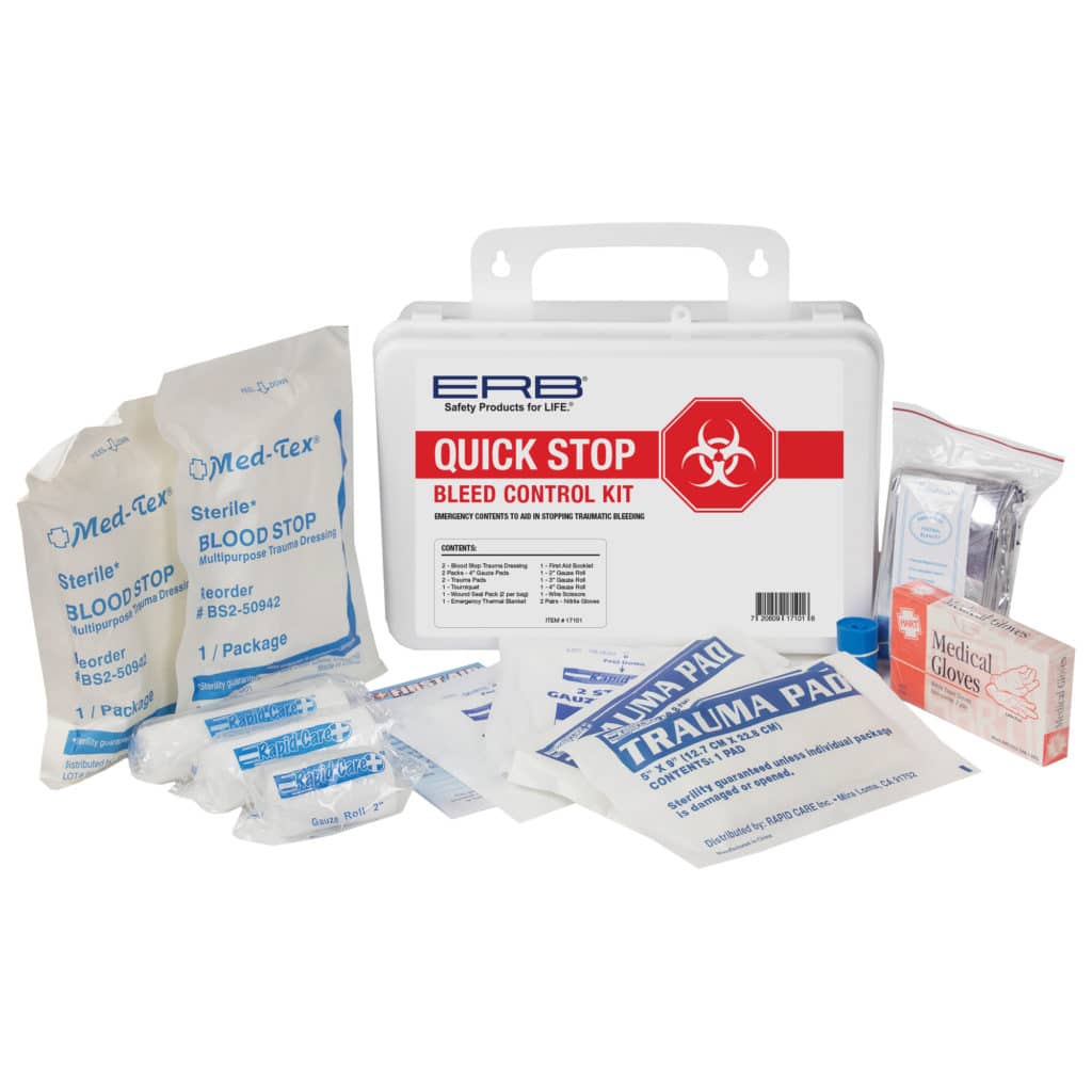 Quick Stop Bleed Control Kit - SafetyGearPro.com