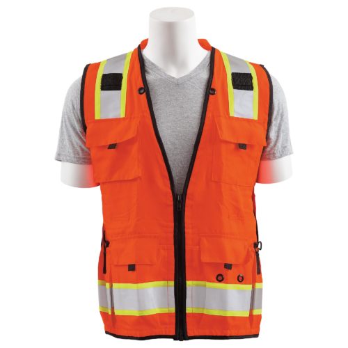 Aware Wear S252C Deluxe ANSI Rated Surveyor’s Vest with Padded Comfort ...