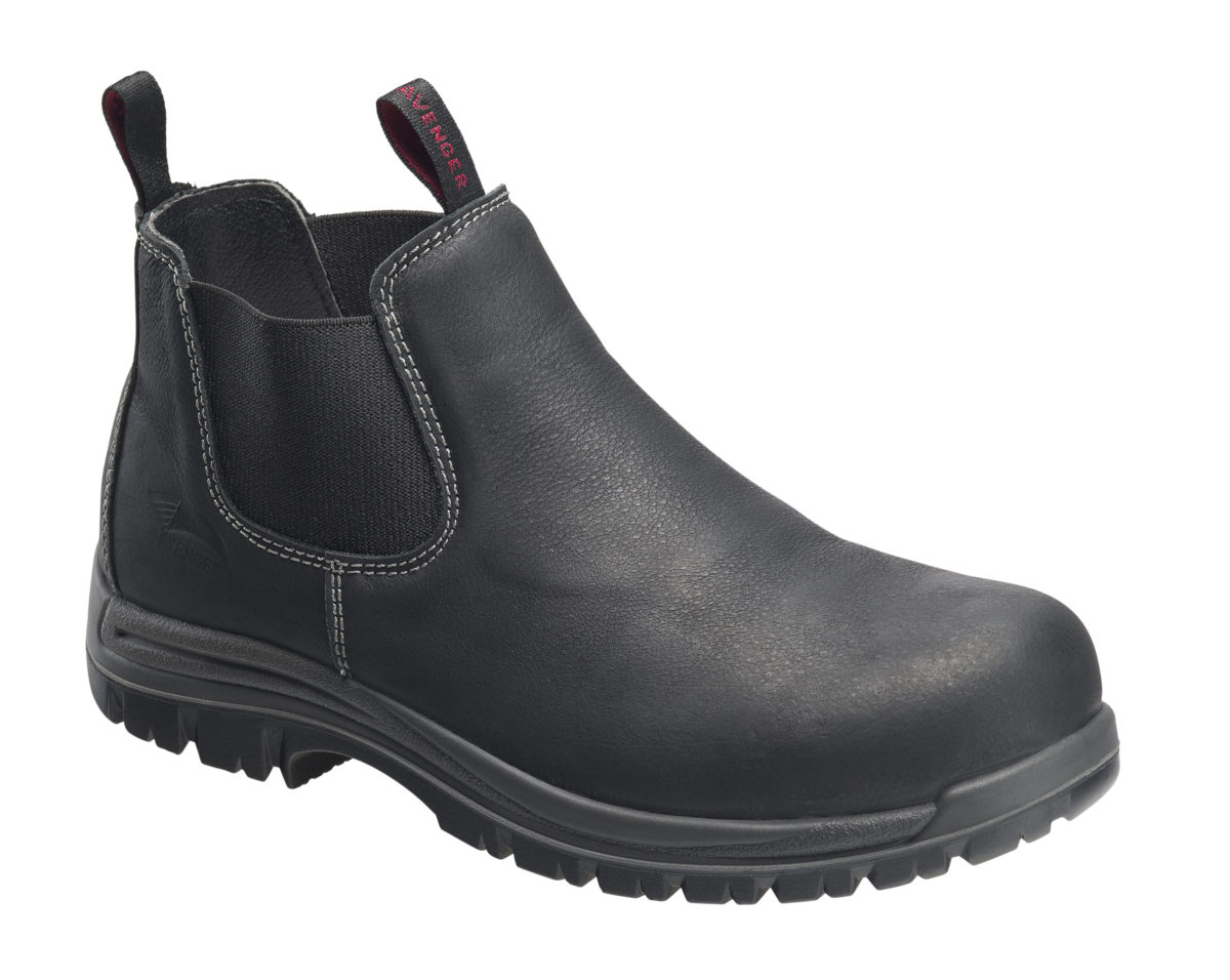 FSI Avenger 7111 Foreman Black Composite Toe EH PR Romeo Work Boot ...