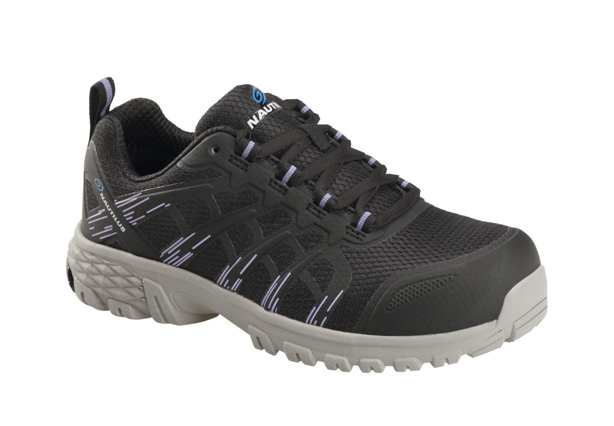 FSI Nautilus 1950: Women's Stratus Black Composite Toe EH Athletic Work ...